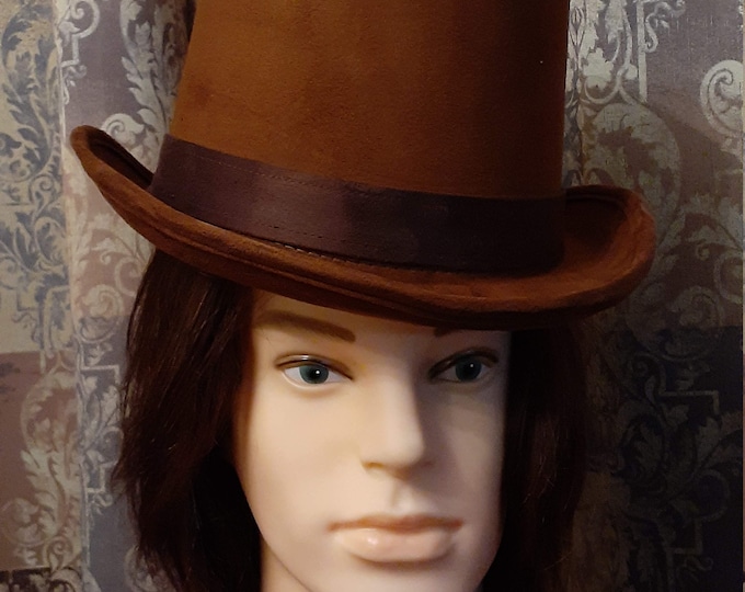 Men's Coachman Top Hat (brown) - Etsy