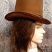 Men's Coachman Top Hat (brown) - Etsy