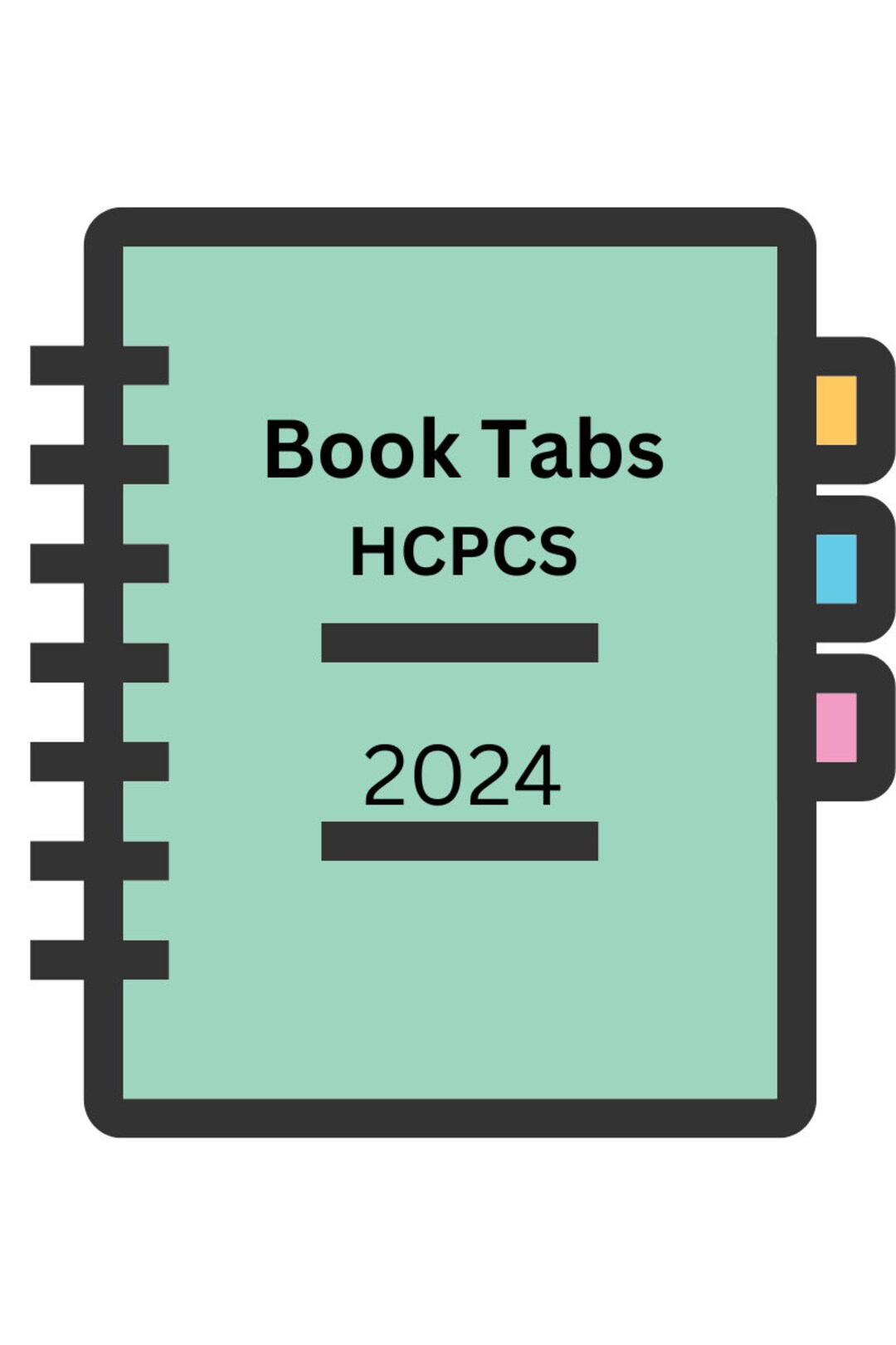 Book Tabs HCPCS Level II Book 2024 - Etsy