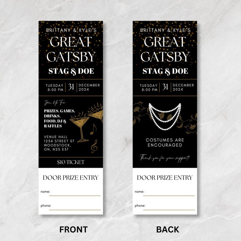 Great Gatsby Stag & Doe Tickets | Great Gatsby Party | New Years Eve ...