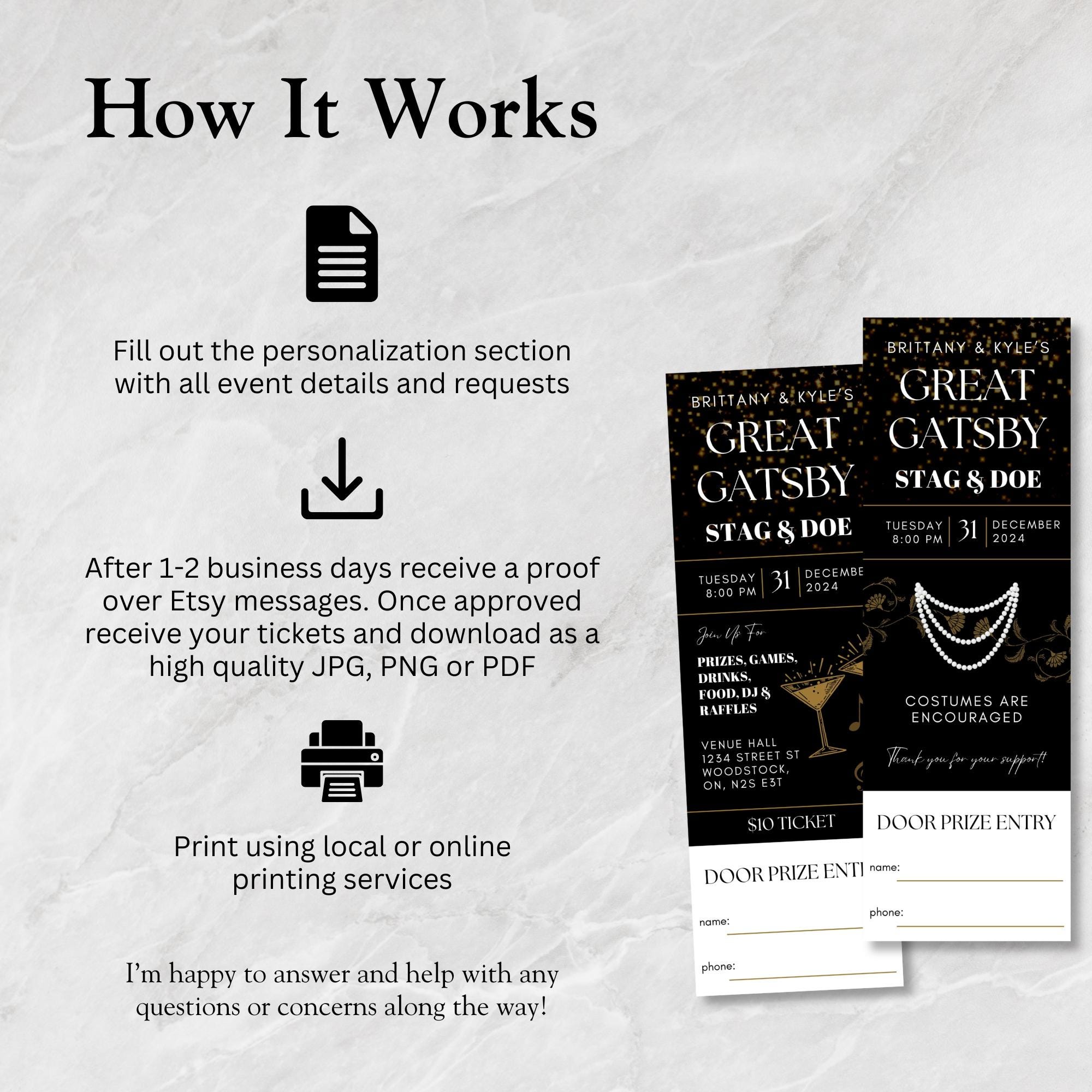 Great Gatsby Stag & Doe Tickets | Great Gatsby Party | New Years Eve ...