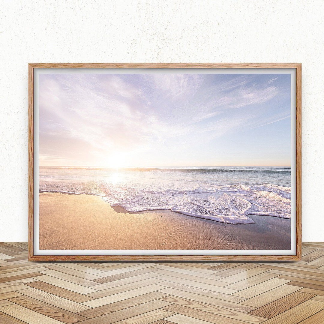 Ocean Print - Wave Art Print, Beach Print Poster, Printable Wall Art ...