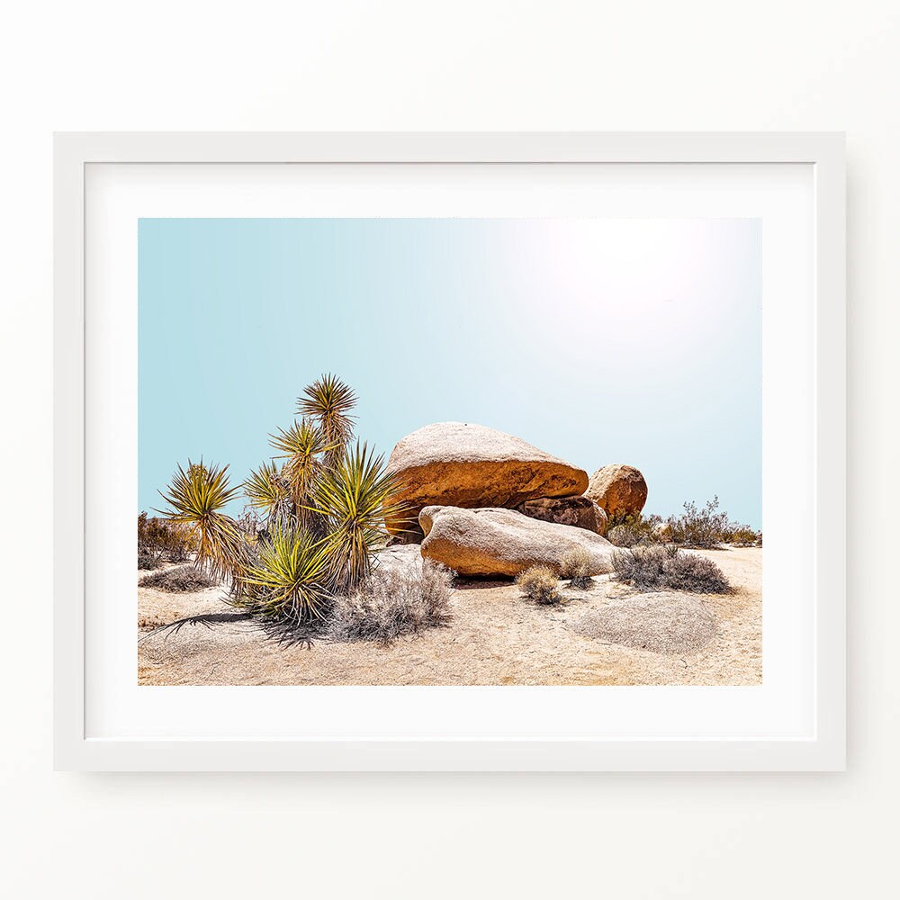 Desert Print Desert Wall Art Joshua Print California Desert | Etsy