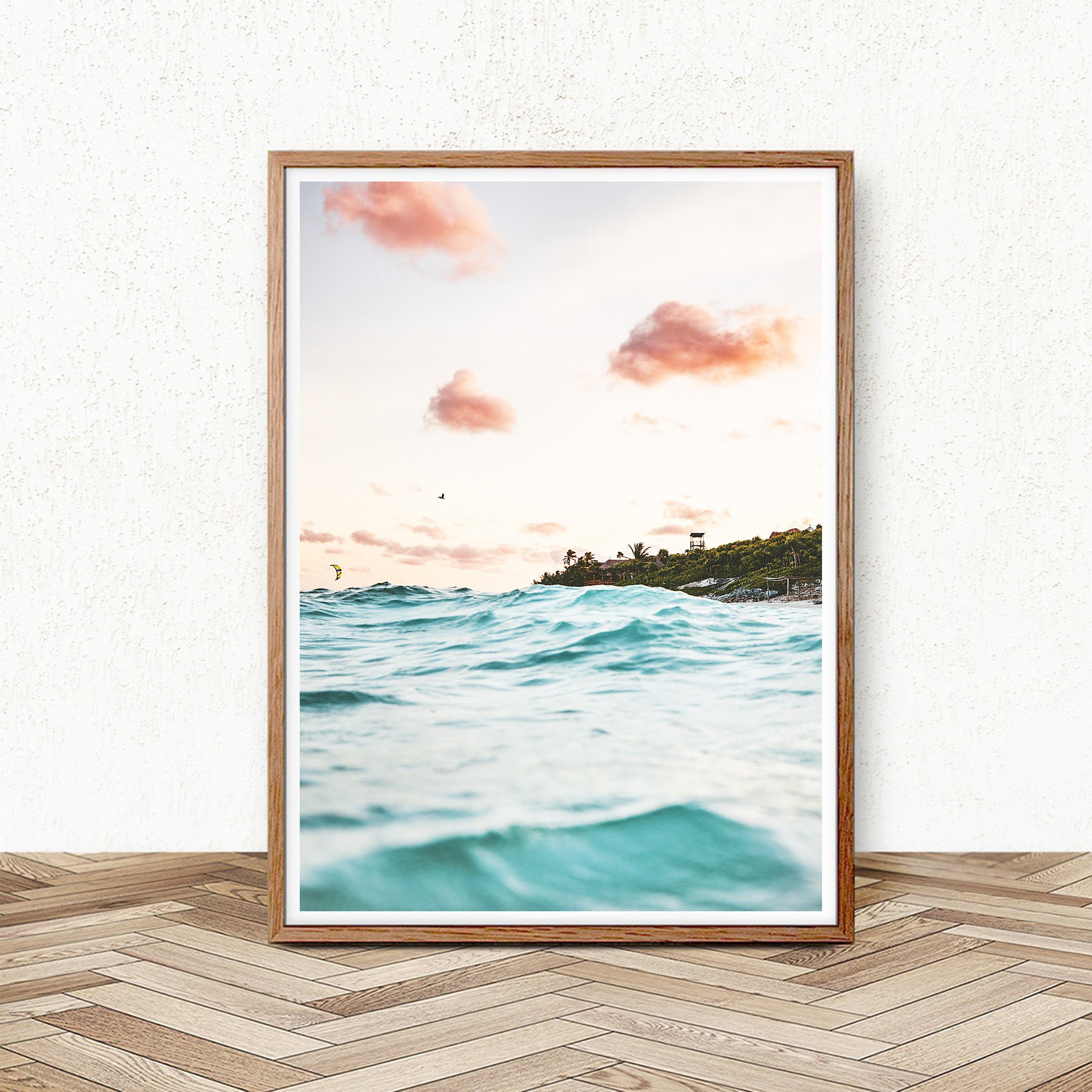 Beach Art Print Coastal Print Beach Decor Seascape Art Sea - Etsy