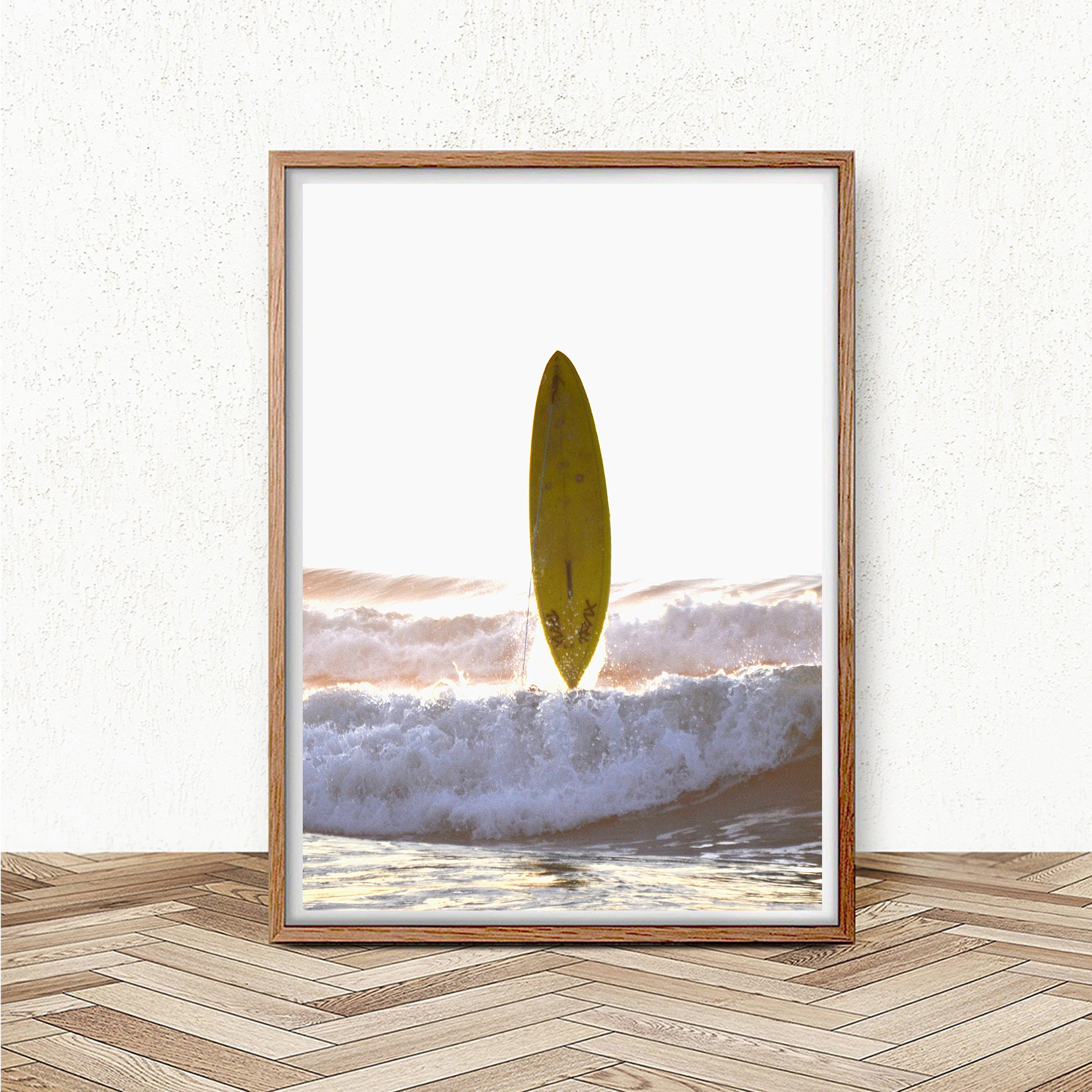 Surfboard Wall Art Surfing Poster Surfboard Print Beach - Etsy