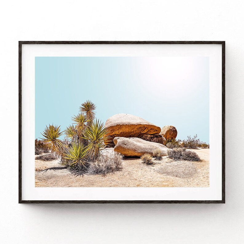 Desert Print Desert Wall Art Joshua Print California Desert - Etsy
