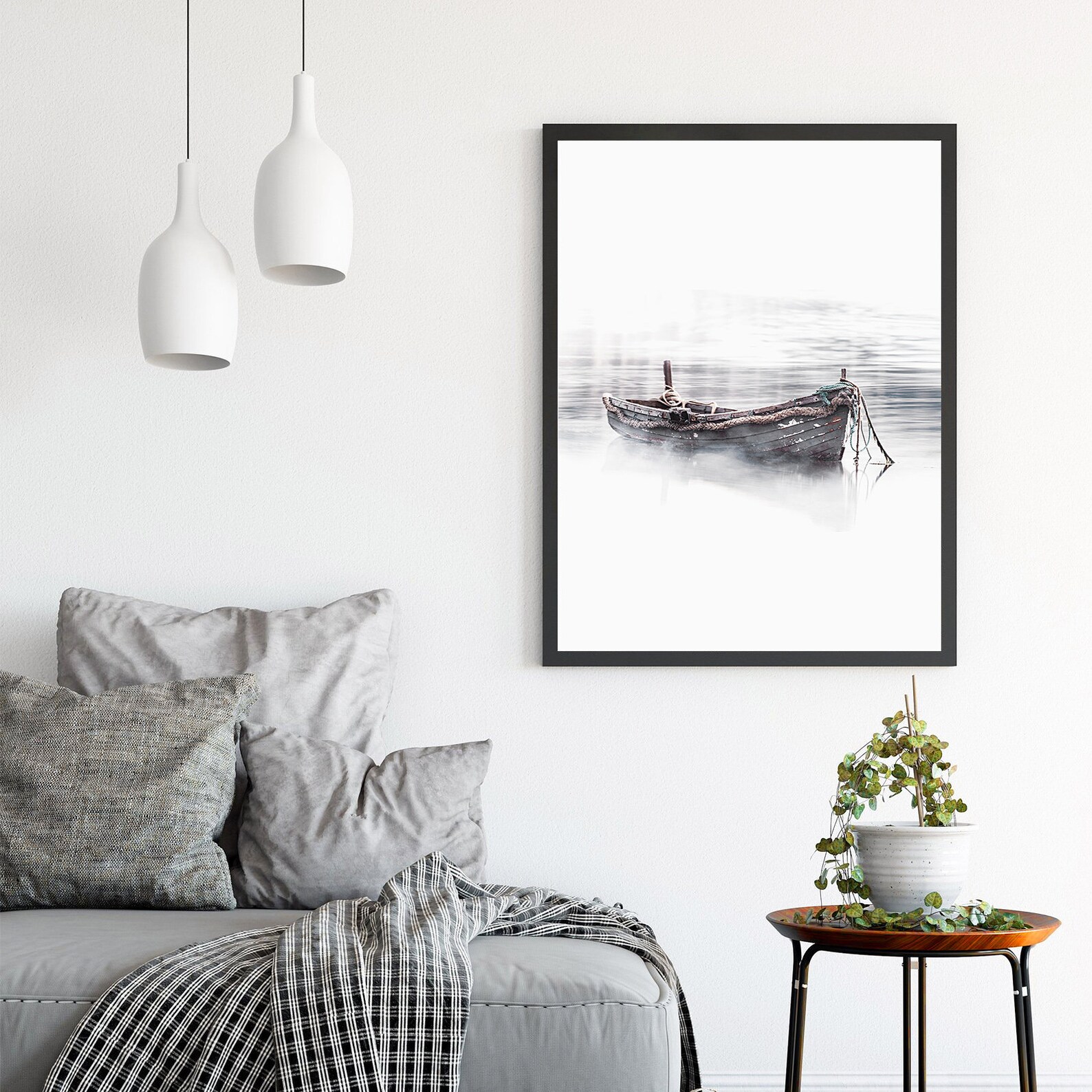 Boat Print Boat Photography Printable Art Boat on the Lake | Etsy