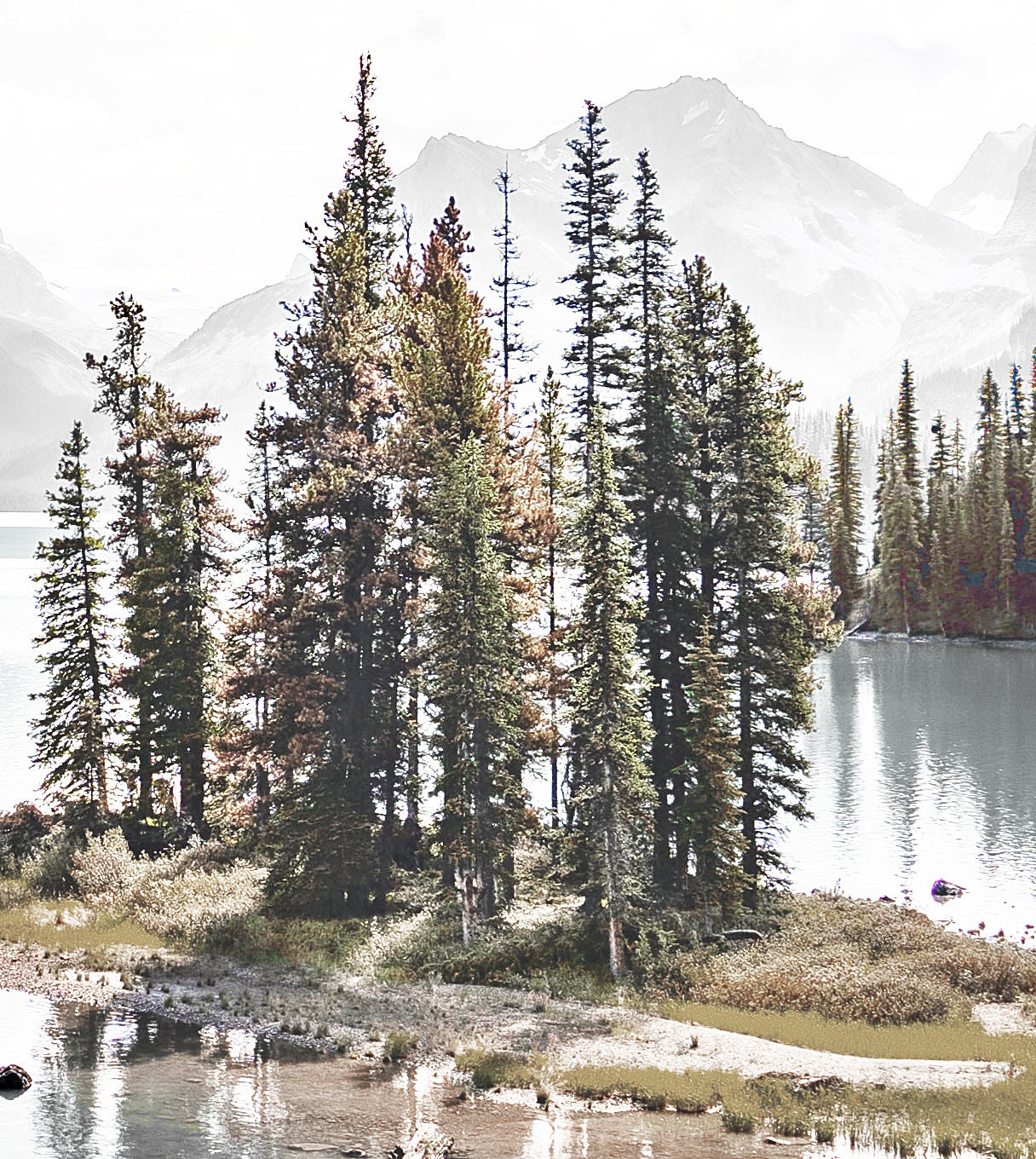 Set of Mountain Prints Set of Mountain Wall Art Landscape Wall | Etsy