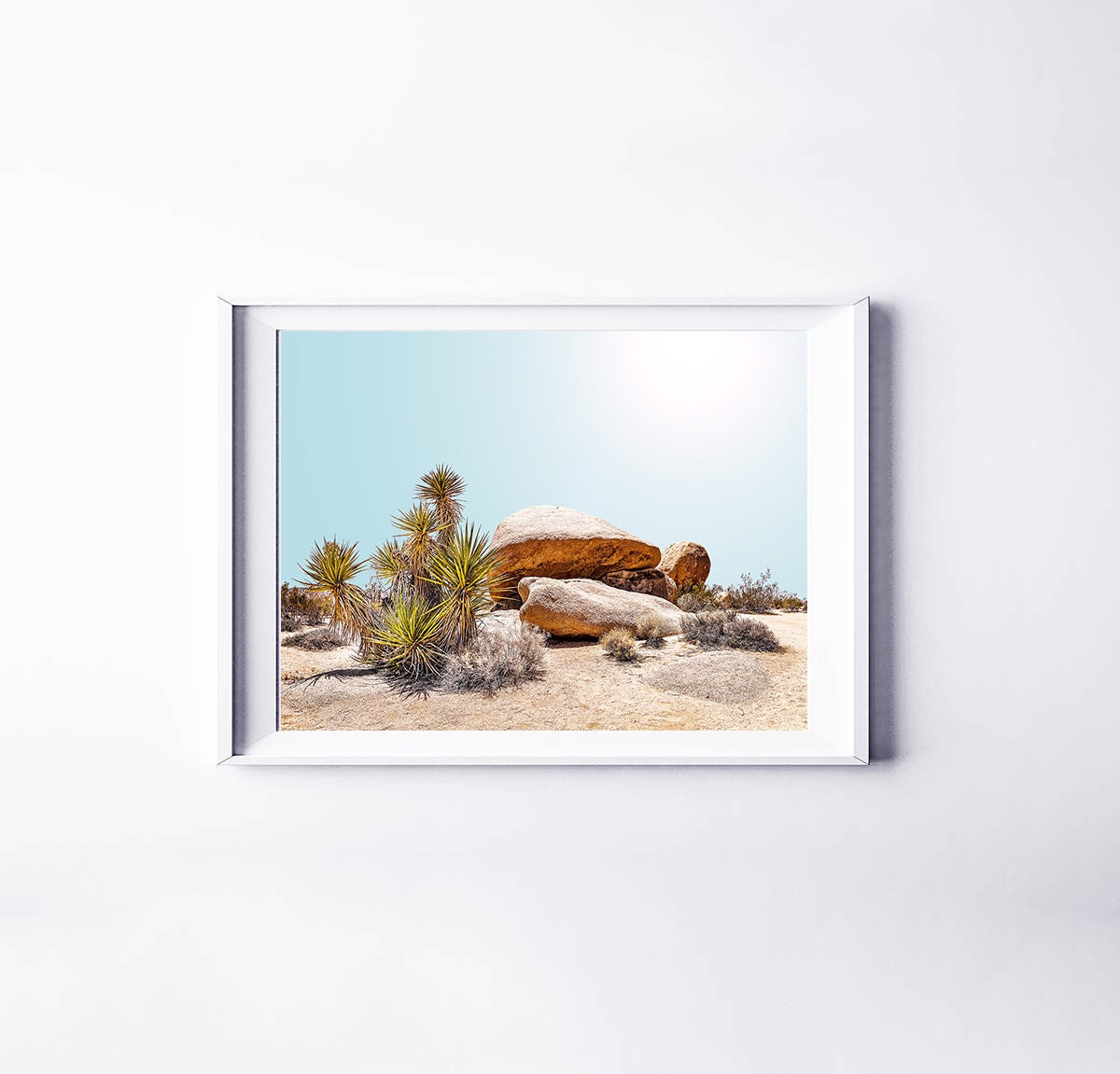 Desert Print Desert Wall Art Joshua Print California Desert | Etsy