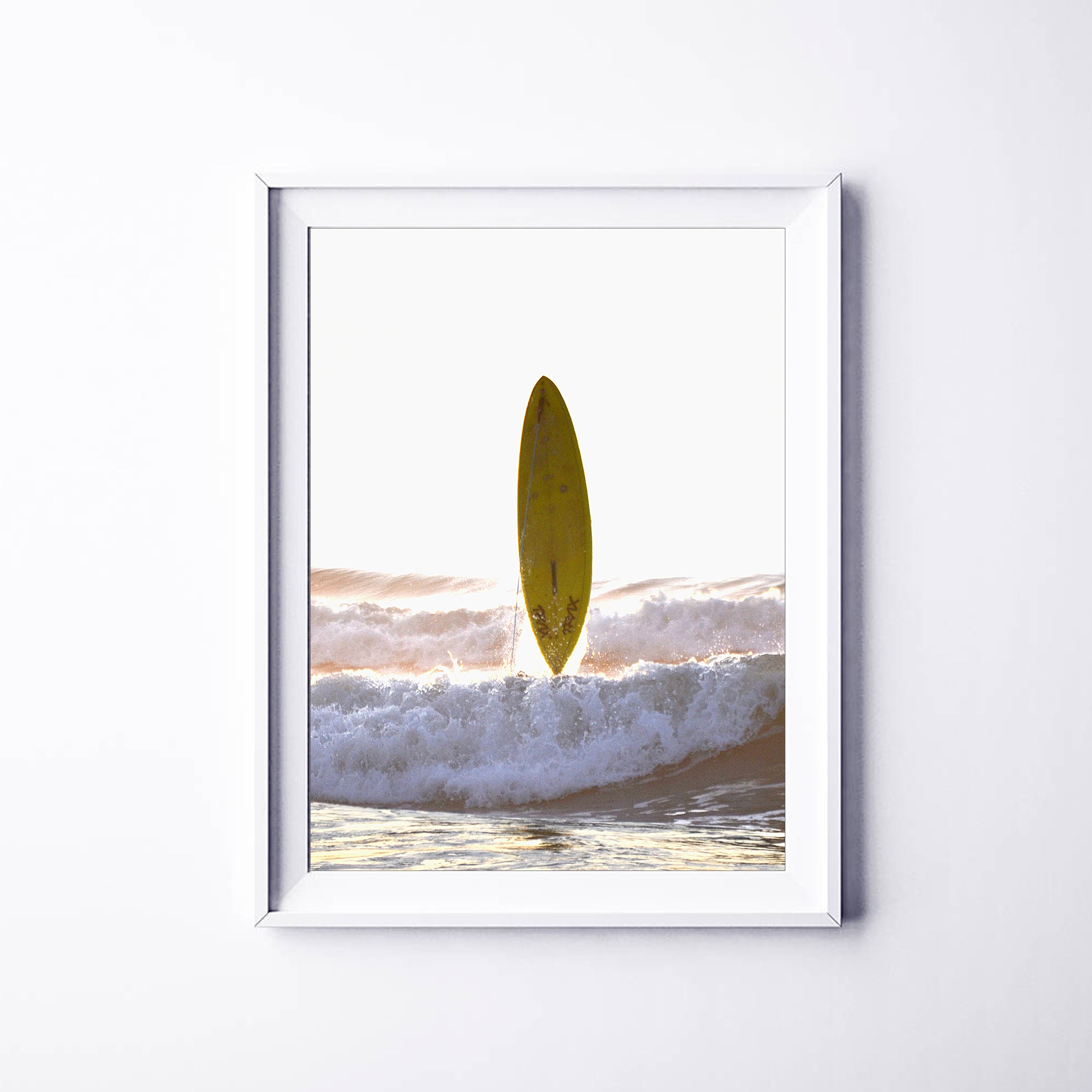 Surfboard Wall Art Surfing Poster Surfboard Print Beach - Etsy