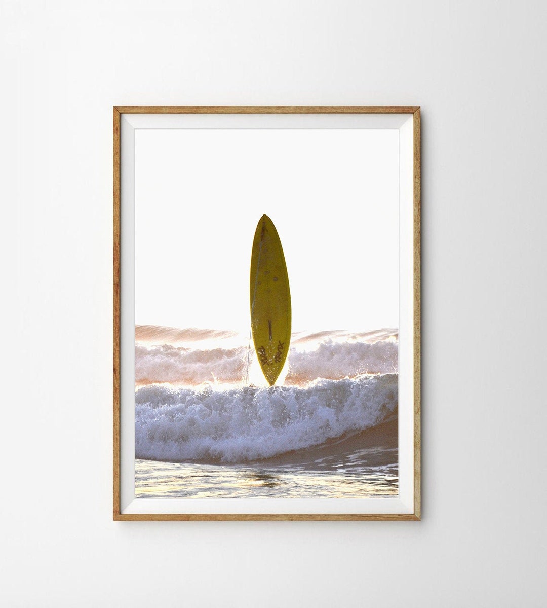 Surfboard Wall Art, Surfing Poster, Surfboard Print, Beach Wall Art ...