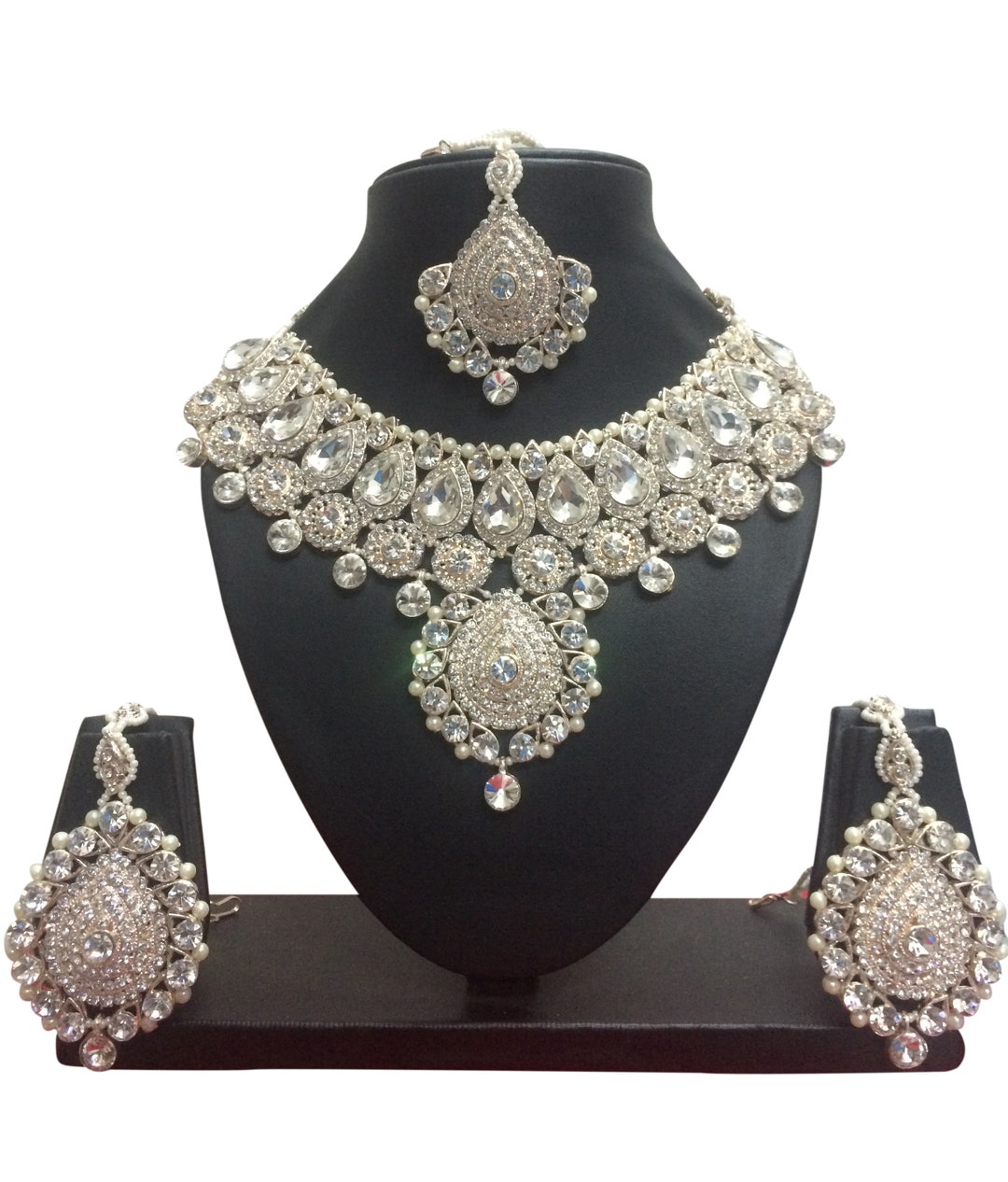 Indian Bollywood Style Rose Gold Plated Bridal Fashion Jewelry - Etsy