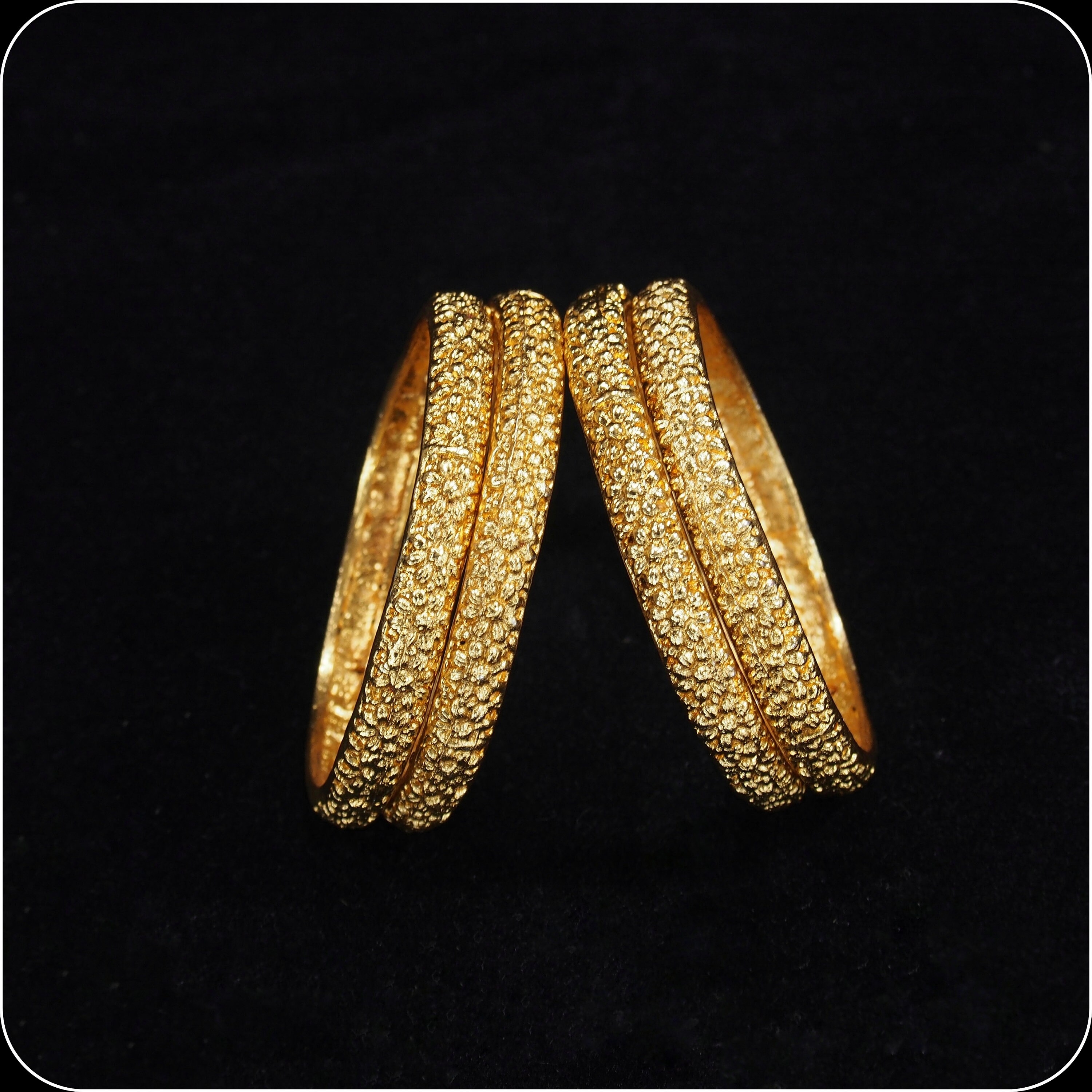 Indian Bollywood Ethnic Gold Plated Kada Jewelry CZ Pearl Bangles ...