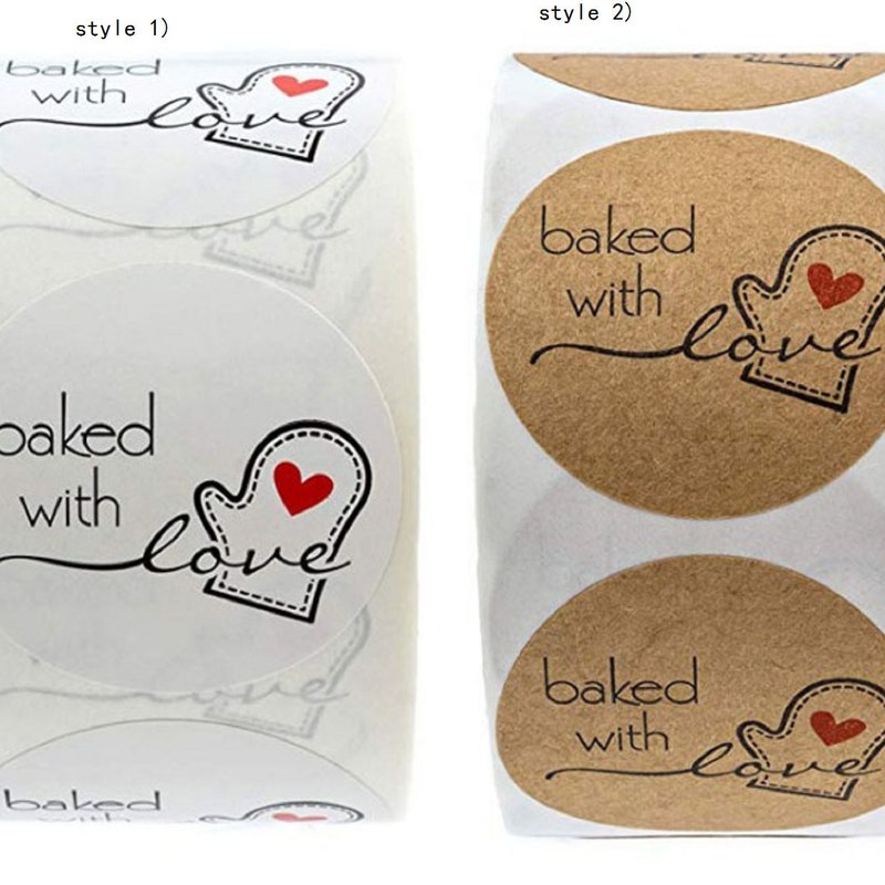 Kraft Sticker - Etsy