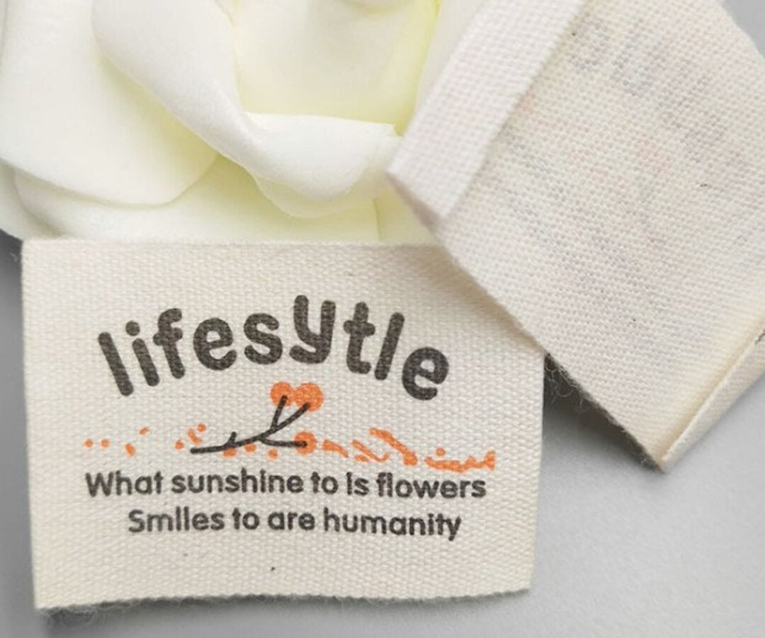 Custom Cotton Labels Listing for George - Etsy