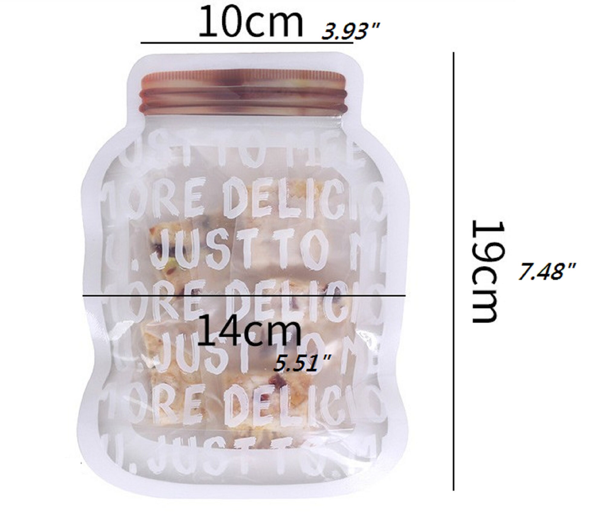 50 Food Wrapping Bag, Food Packaging Bag Candies Wrapping Paper,baking ...