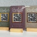 Mini QR Code Social Media Display Sign Facebook Instagram Business Sign ...