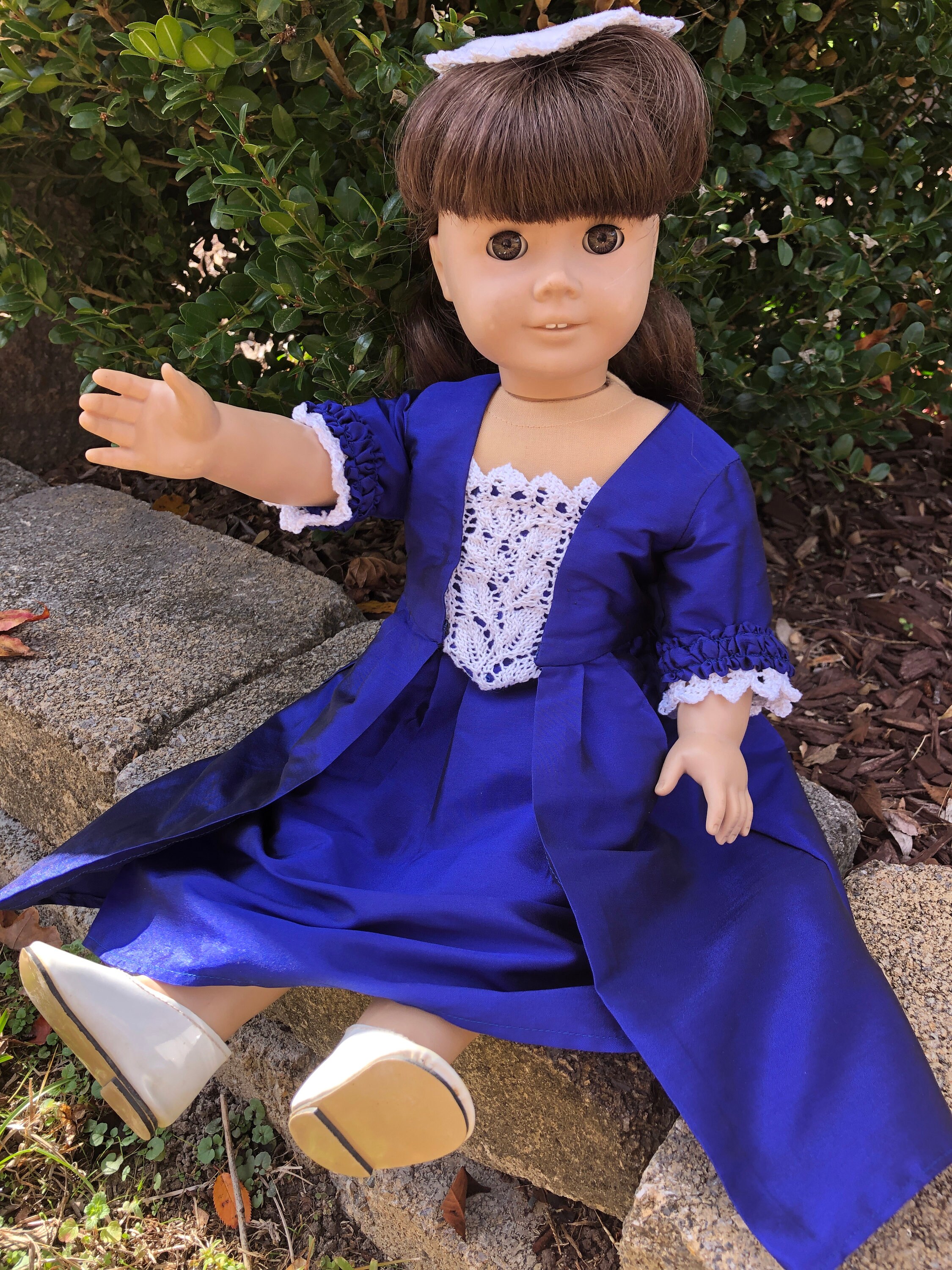 Felicity's Christmas Dress Reproduction- Fits 18" American Girl/like ...