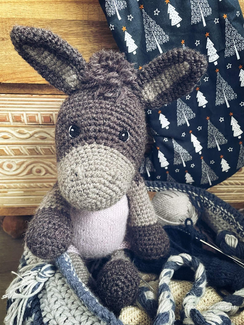 Daisy the Donkey Amigurumi Pattern - Etsy