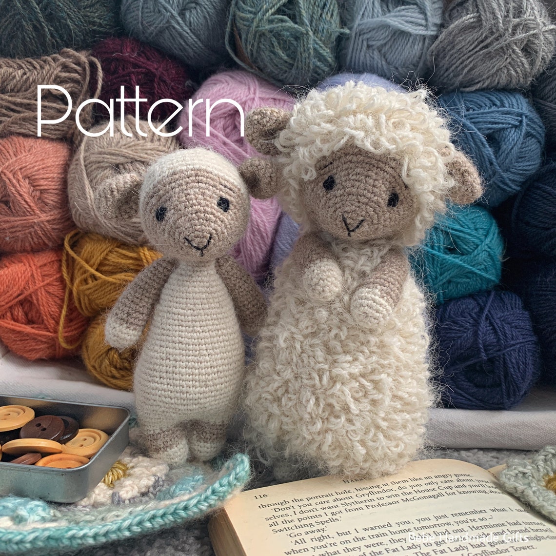 Little Lamb Amigurumi Pattern | Etsy