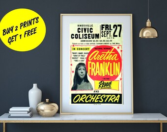 Aretha franklin art | Etsy