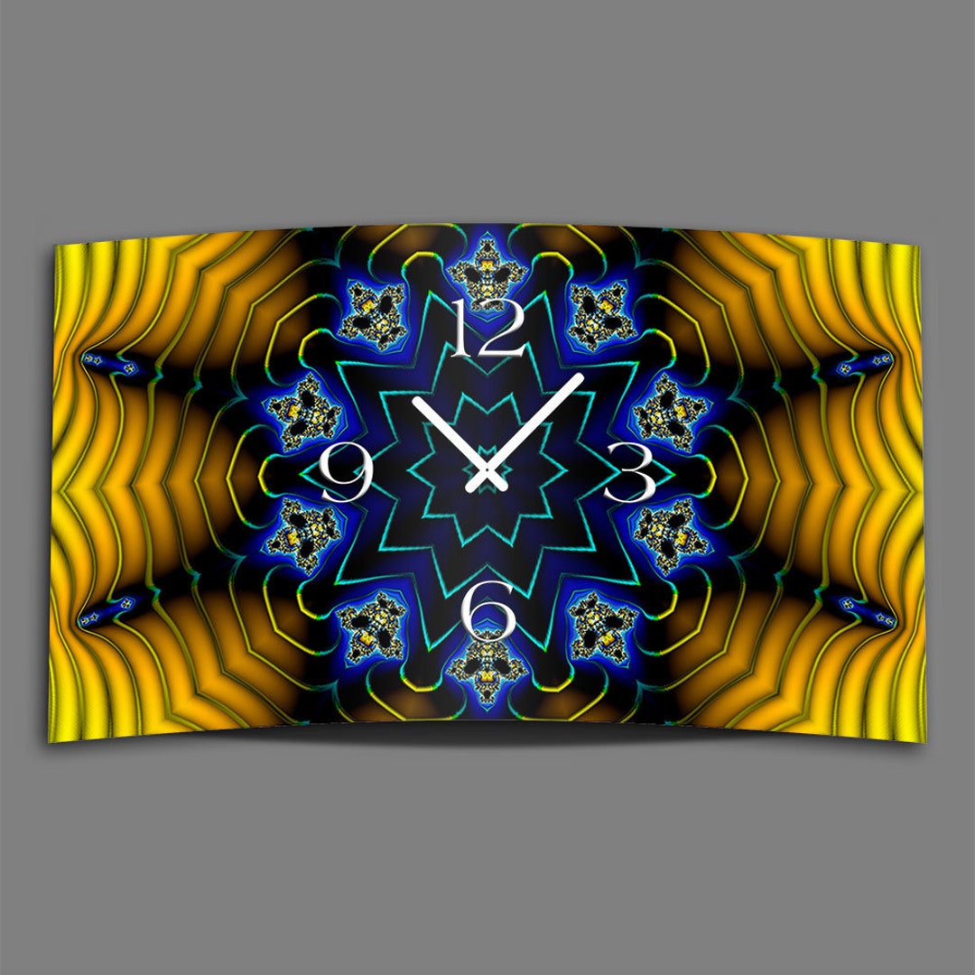 Digital Art Designer Wall Clock Modern Wall Clock Design Quiet No ...