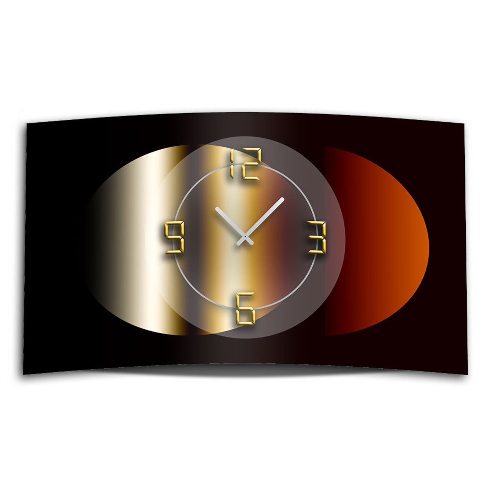 Reloj de pared de diseñador abstracto diseño de reloj de pared moderno ...