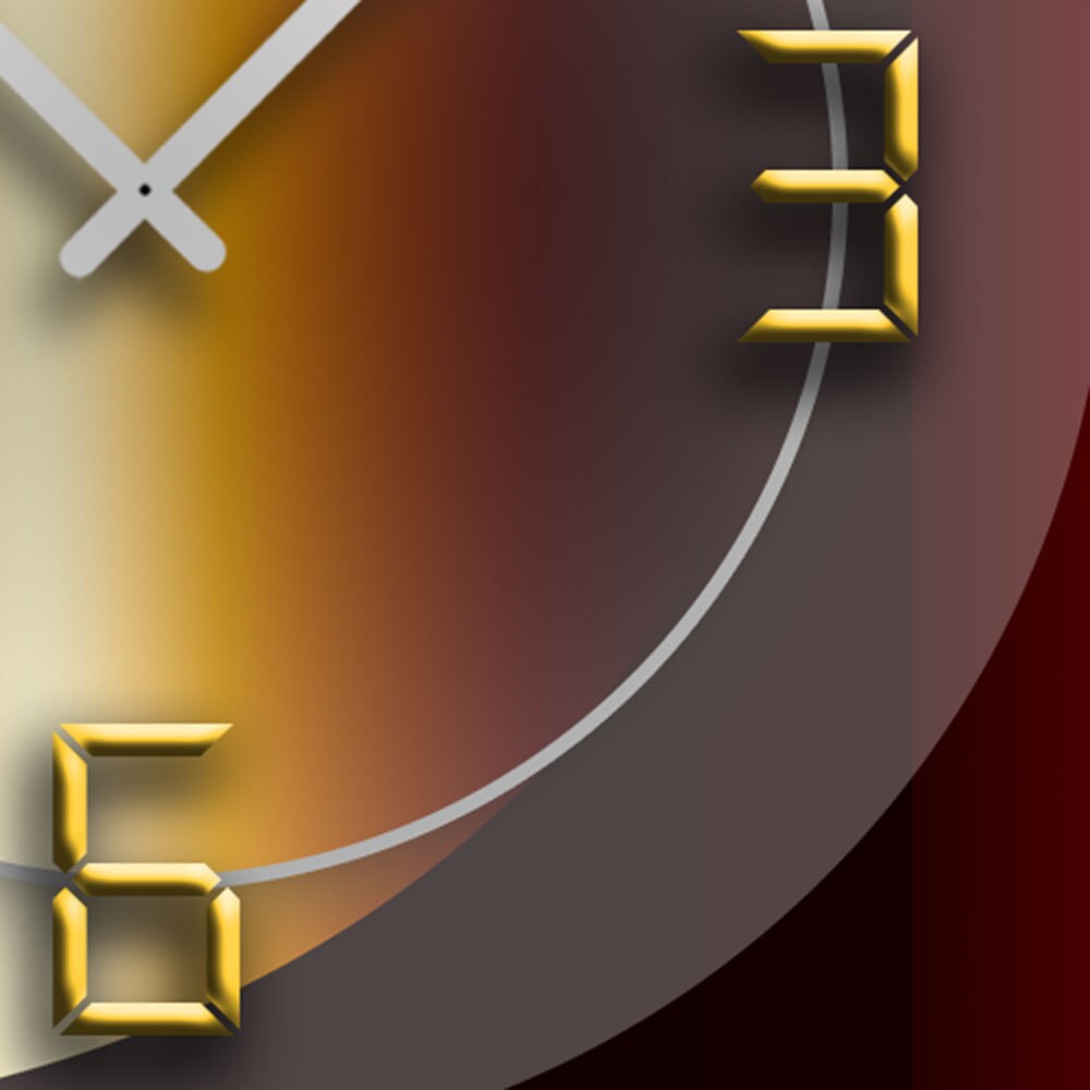 Reloj de pared de diseñador abstracto diseño de reloj de pared moderno ...