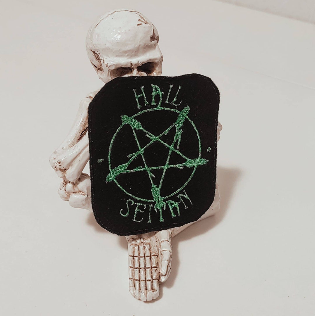"hail Seitan" Patch - Etsy