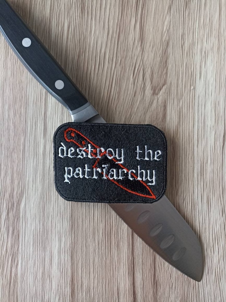 Patch Destroy Patriarchy - Etsy