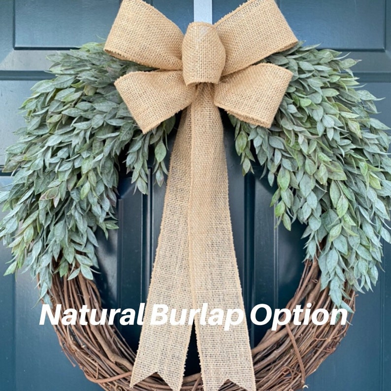 Everyday Greenery Grapevine Wreath Farmhouse Wreath Greenery - Etsy