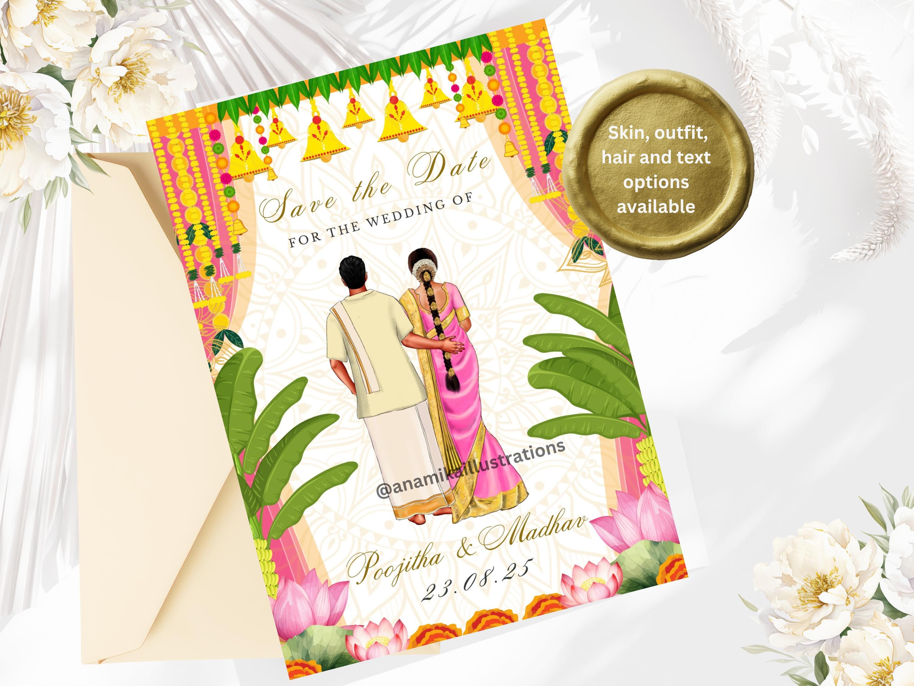 Wedding cards kerala | Beachweddingtips.com