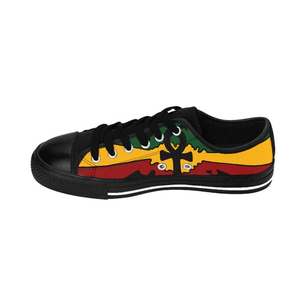 Rasta Sneakers - Etsy