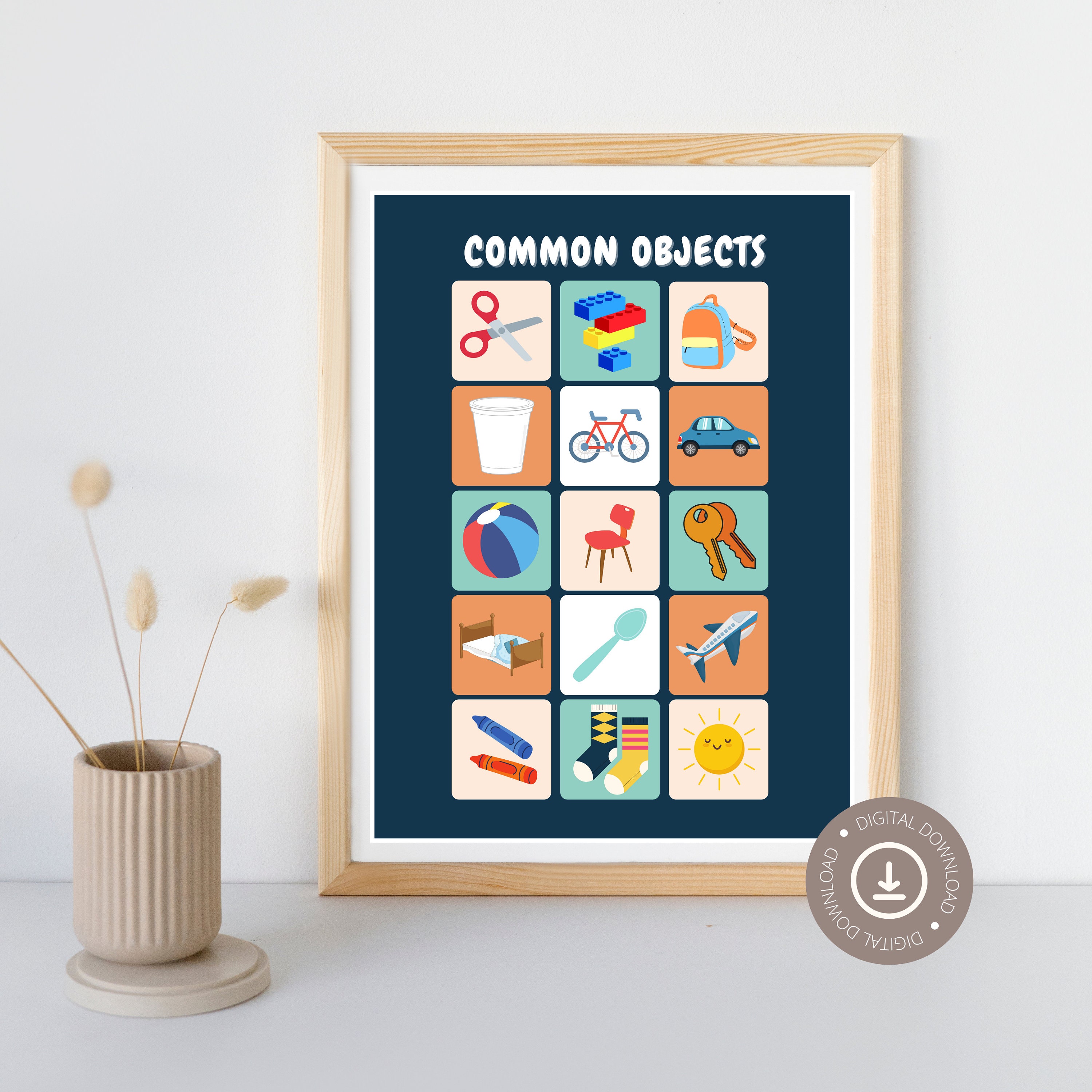 Printable Educational Posters for Early Language in Therapy Office ...