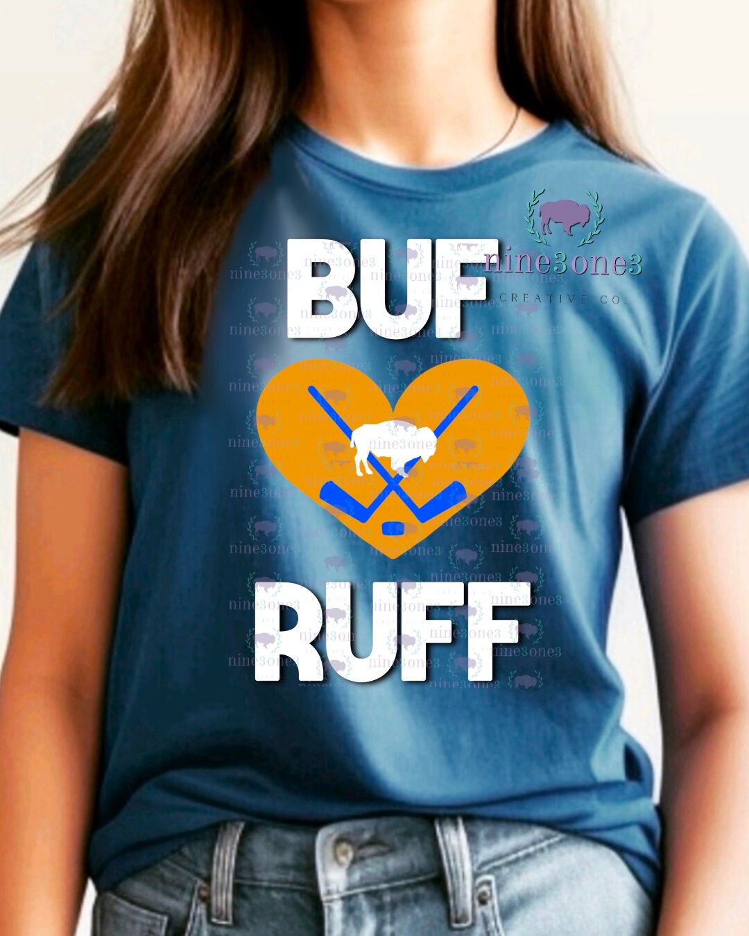 BUF Loves Ruff Lindy Ruff Shirt Buffalo Hockey PNG Buffalo PNG, Buffalo ...