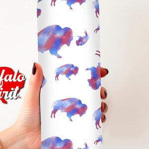 Buffalo PNG, Watercolor Buffalo Seamless Pattern, Buffalo NY Png, Lets ...