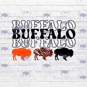 Buffalo PNG Bandits SVG Zuba Buffalo Vinyl Cut File for Cricut and ...