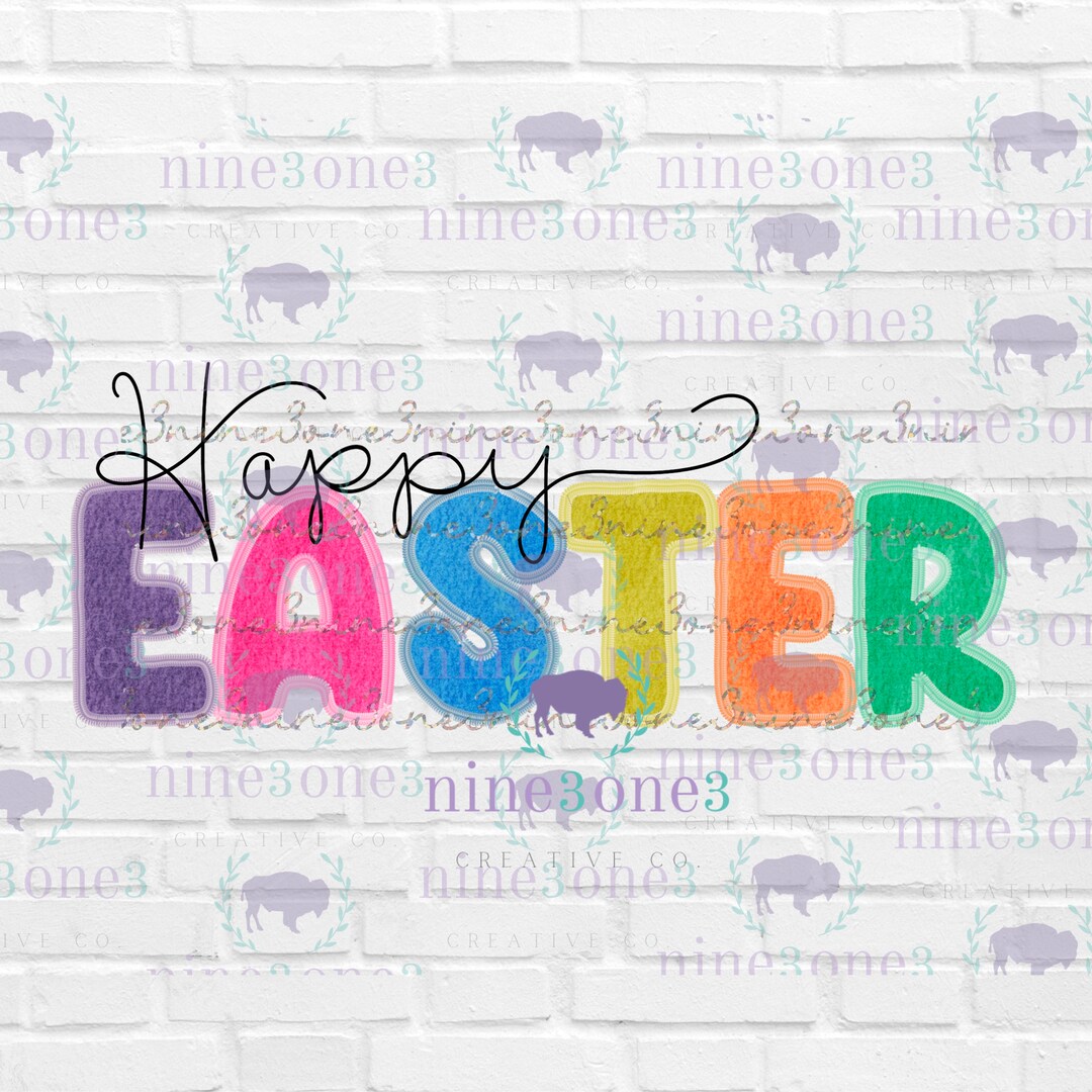 Easter PNG, Happy Easter Png for DTF Transfer Easter Tshirt Design ...