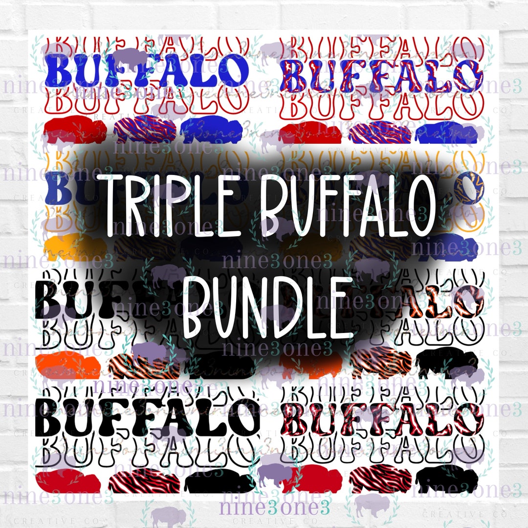 Buffalo PNG Bundle Bills SVG Bundle, Zuba Buffalo, Vinyl Cut File for ...