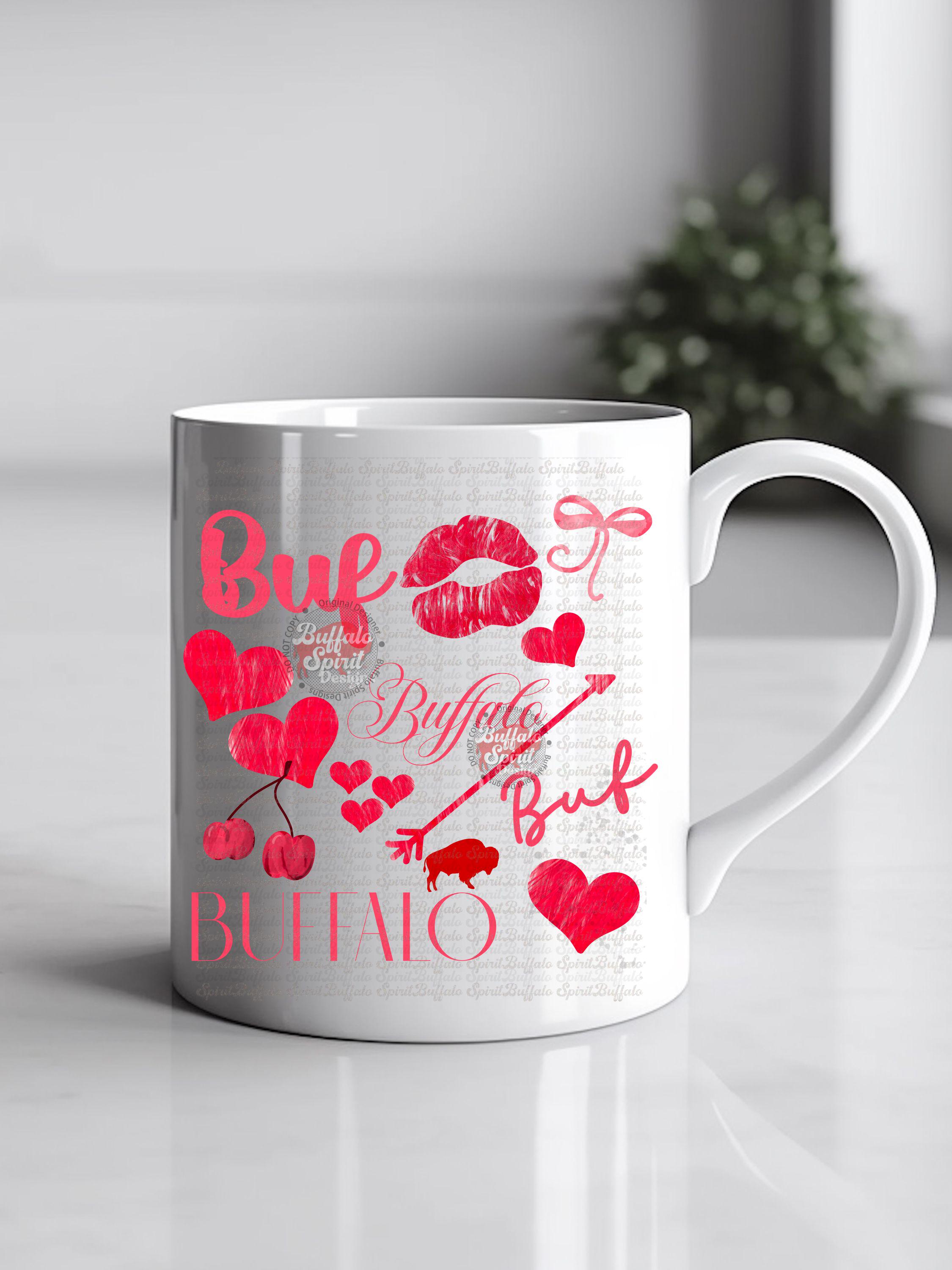 Buffalo Png, Buffalo Valentines Day Collage Png, Cutesy Buffalo Shirt ...