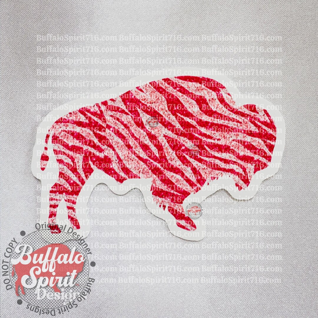 Pretty Pink Buffalo Sticker, Buffalo NY Sticker, Lets Go Buffalo ...