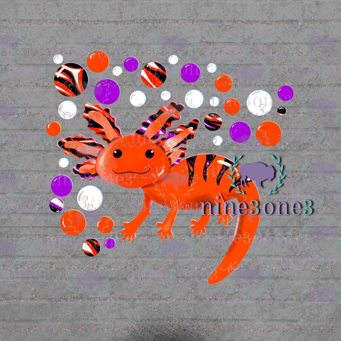 Buffalo Axolotl Cute Axolotl Png, Axolotl Sublimation File, Axolotl ...