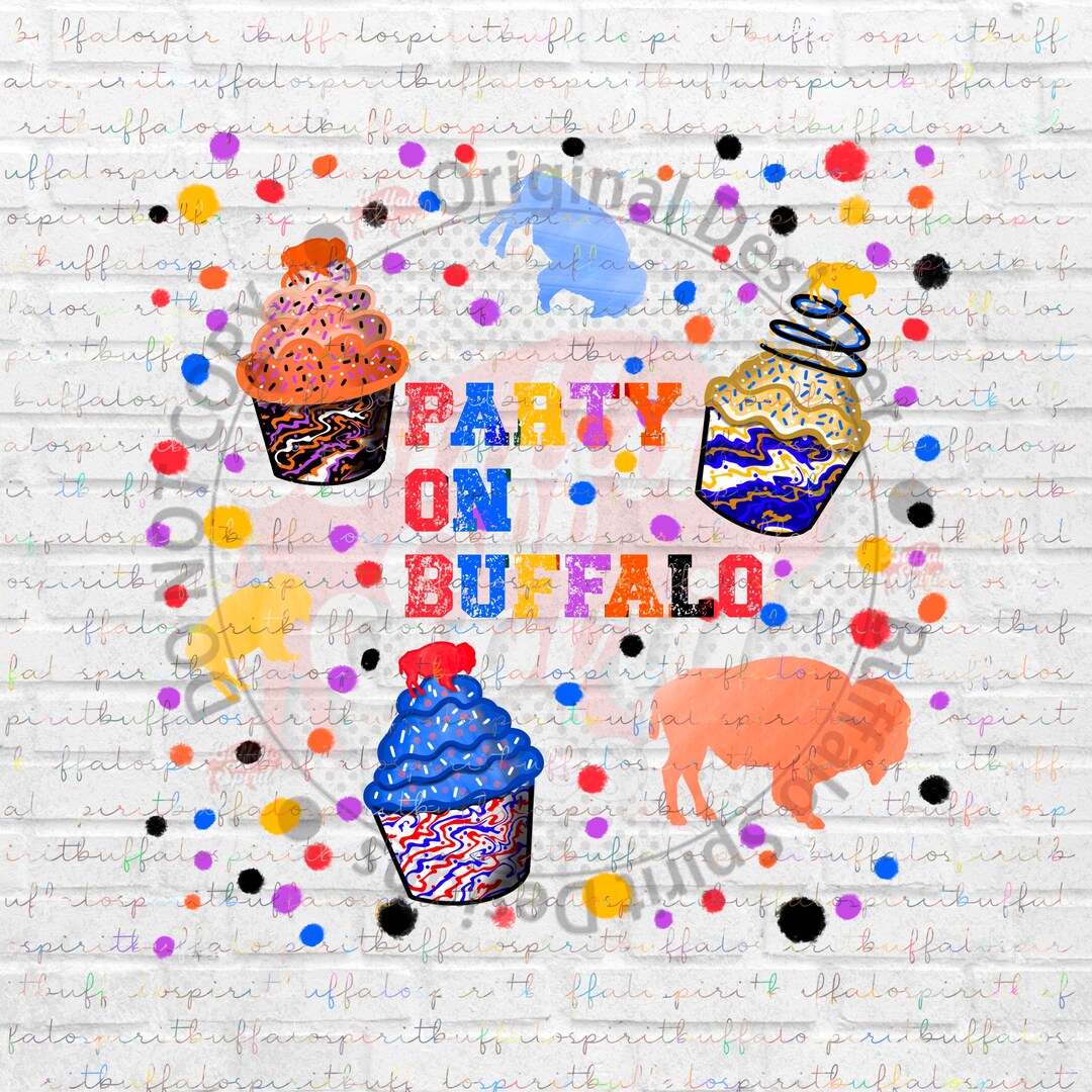 Party on Buffalo PNG, Buffalo PNG, Buffalo Sport Png, Buffalo Birthday ...