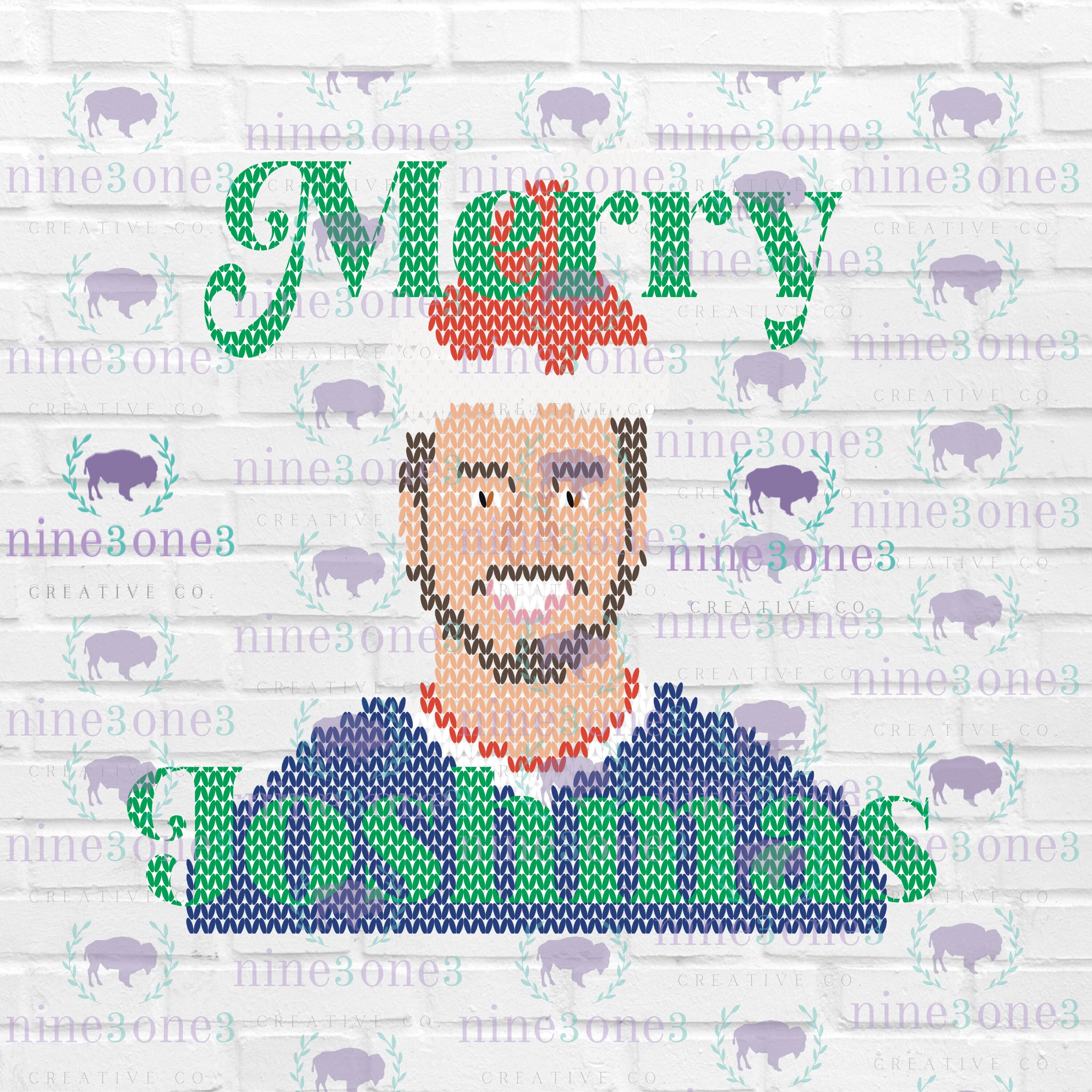 Buffalo Ugly Sweater Png, Buffalo Png, Buffalo Ugly Sweater Design ...