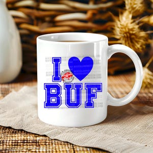Buffalo Png, I LOVE BUF Png, Buffalo Svg, Buffalo Tailgate Shirt Design ...