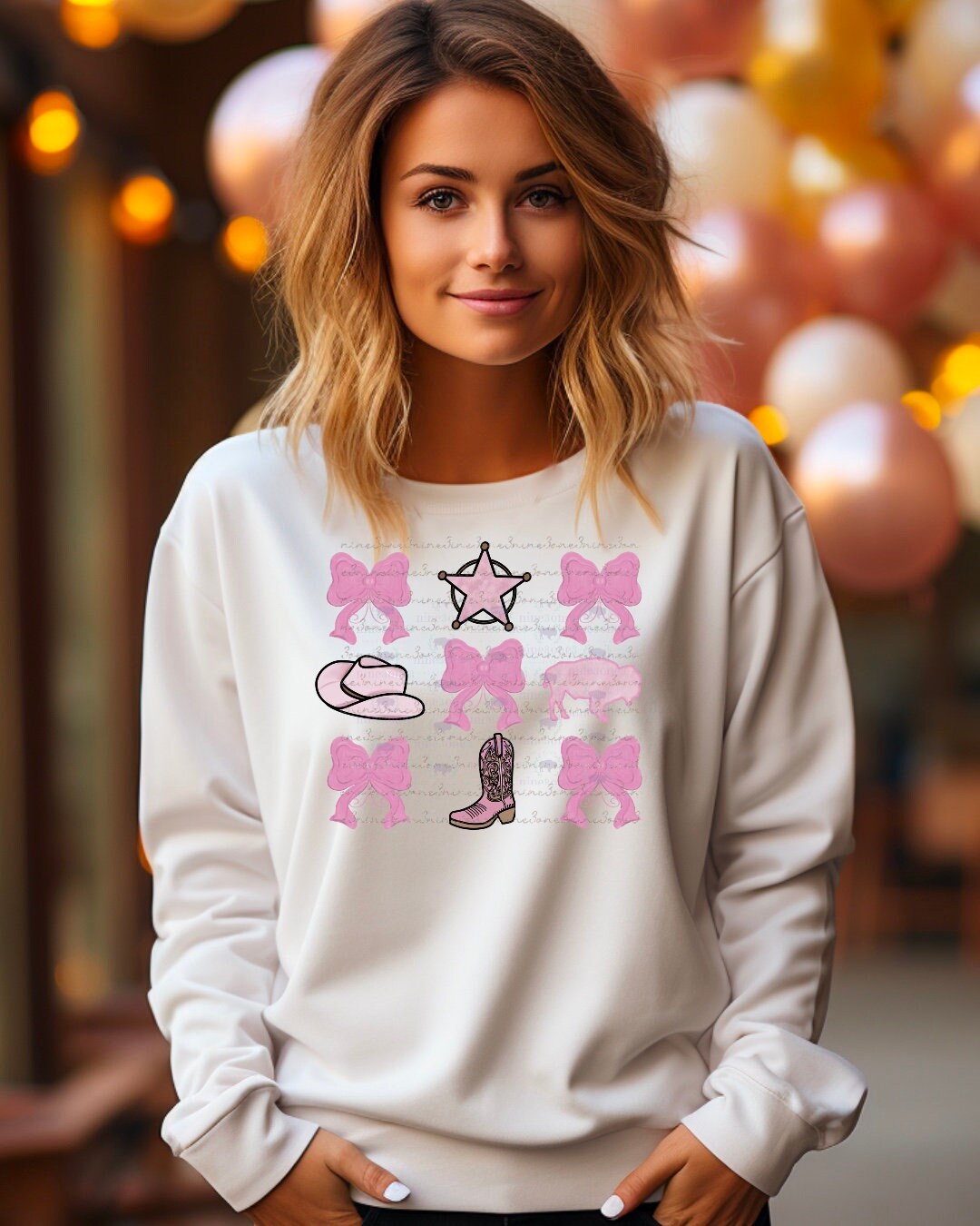 Cowgirl Bow Png Vintage Cowgirl Png, Pink Cowgirl Png, Pink Cowgirl Hat ...