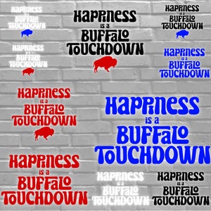 Buffalo Png, Happiness is a Buffalo Touchdown, Buffalo NY Png, Buffalo ...