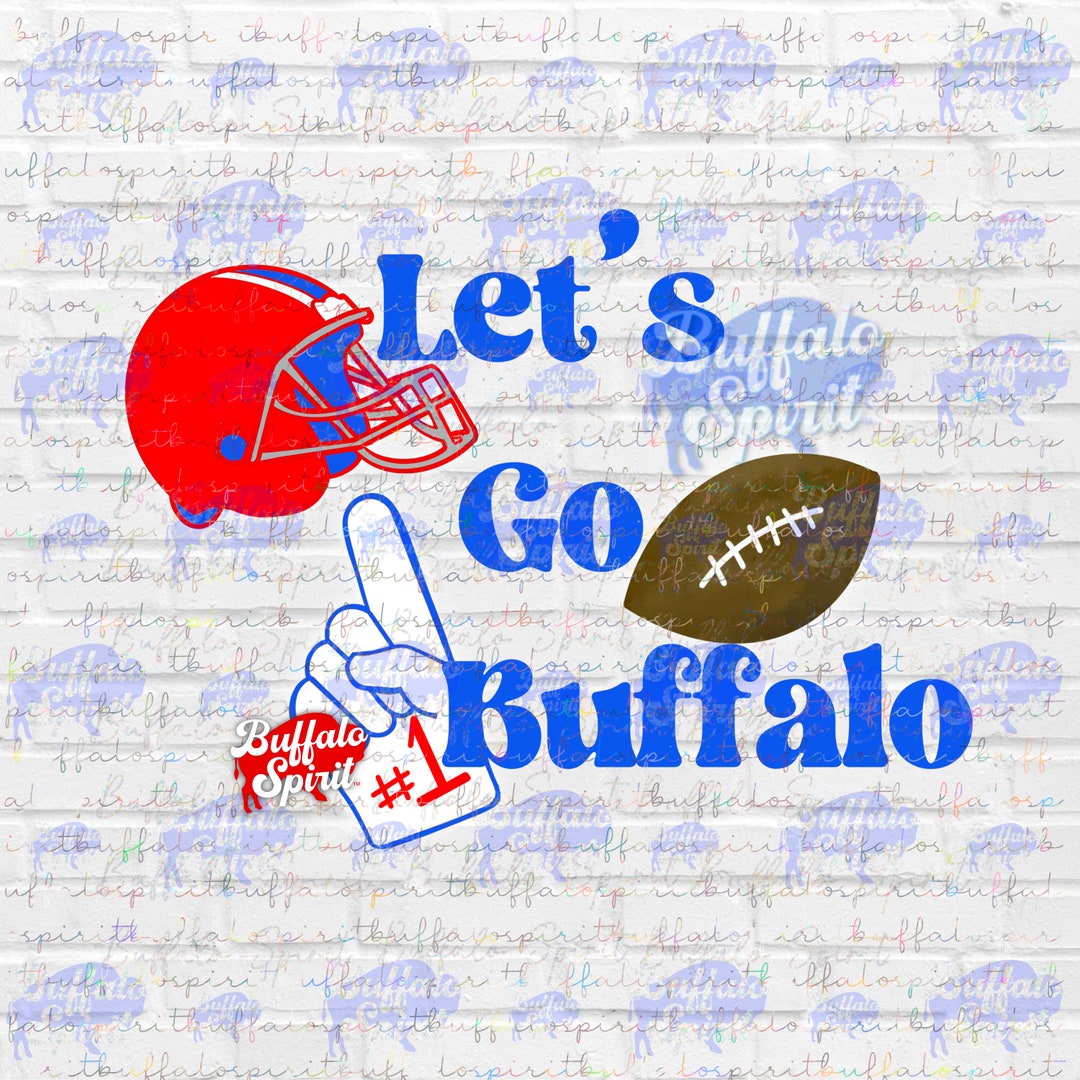 Buffalo Png, Retro Buffalo Football Png, Old School Buffalo Football ...