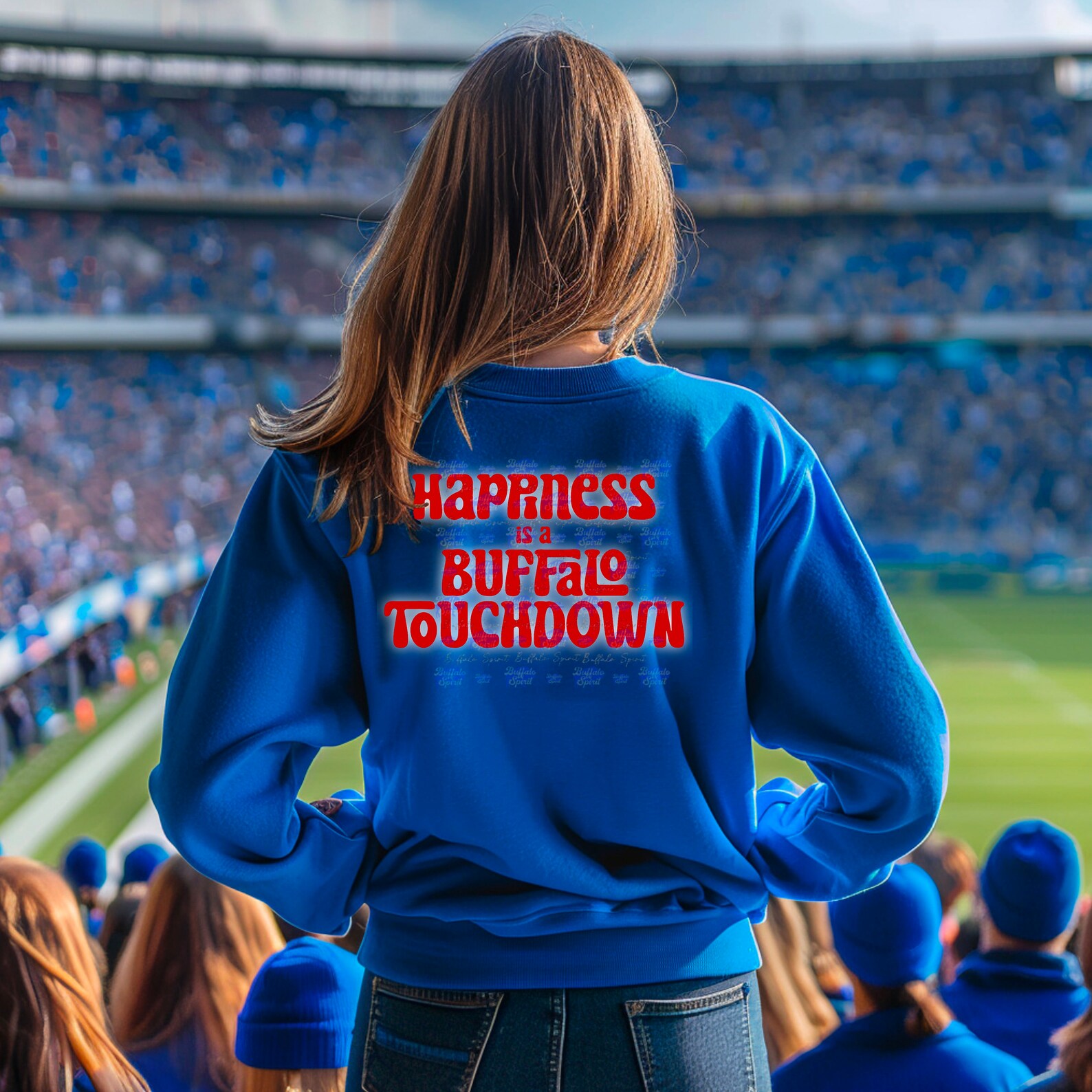 Buffalo Png, Happiness is a Buffalo Touchdown, Buffalo NY Png, Buffalo ...