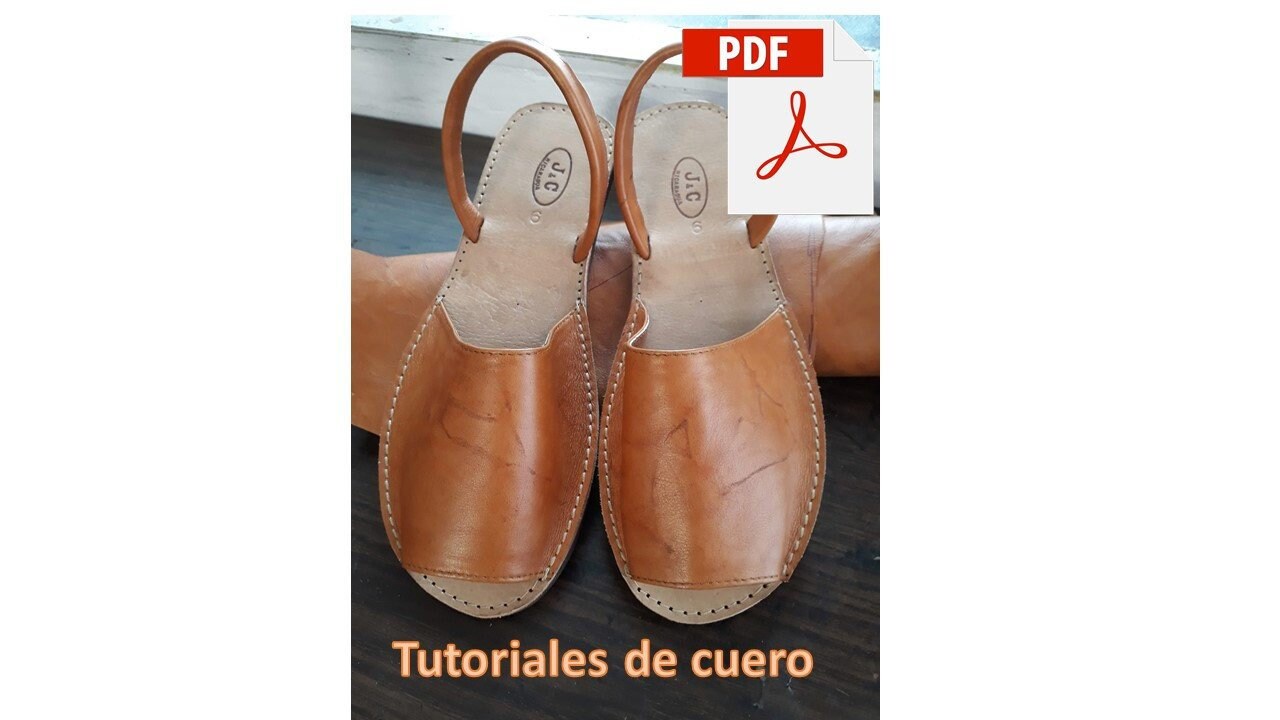 Leather Sandal Pattern Molds the Best Seller PDF 7, 8, 9, 10 - Etsy